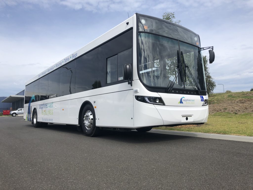 NEW VOLGREN SPARKLES FOR SAPPHIRE COAST BUSLINES | Truck & Bus News