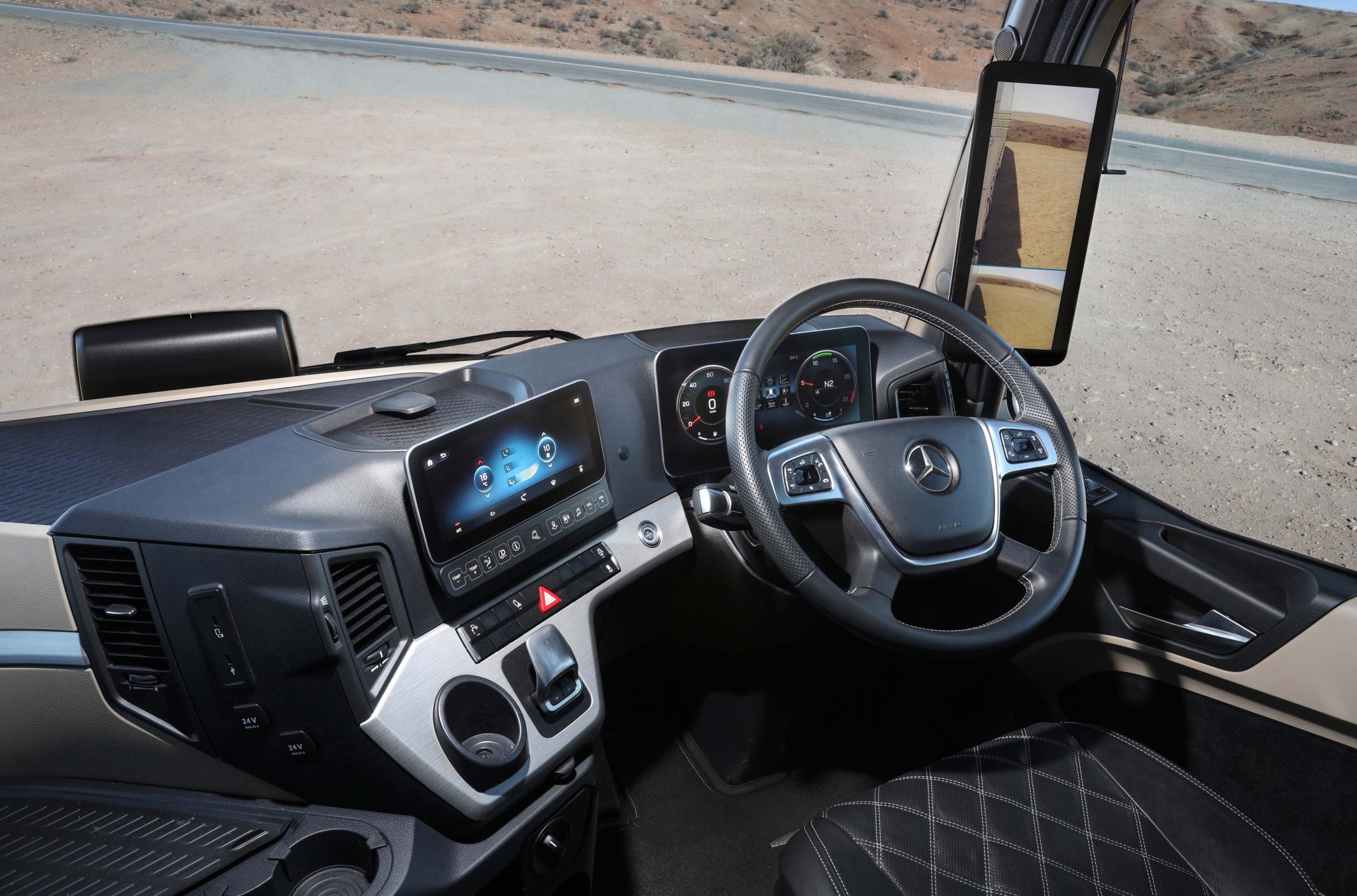 BENZ GENTLY LAUNCHES UPDATED ACTROS TO AUSTRALIA | Truck & Bus News