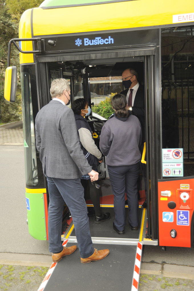 Scania Bustech hybrid at unley 2 | Truck & Bus News